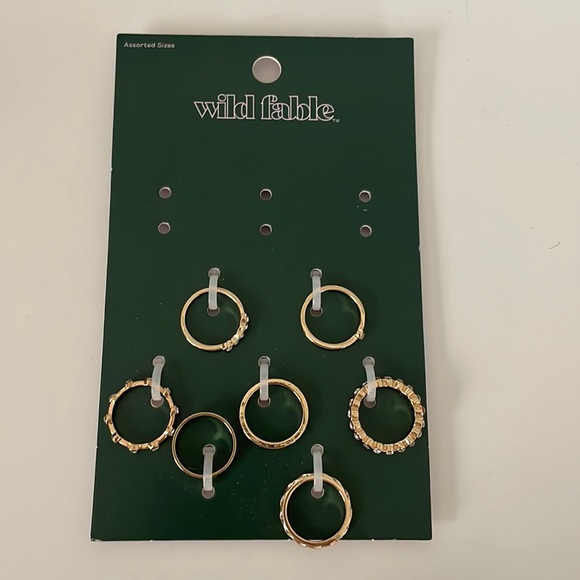 wild fable | Jewelry | Set Of Gold Rings | Poshmark